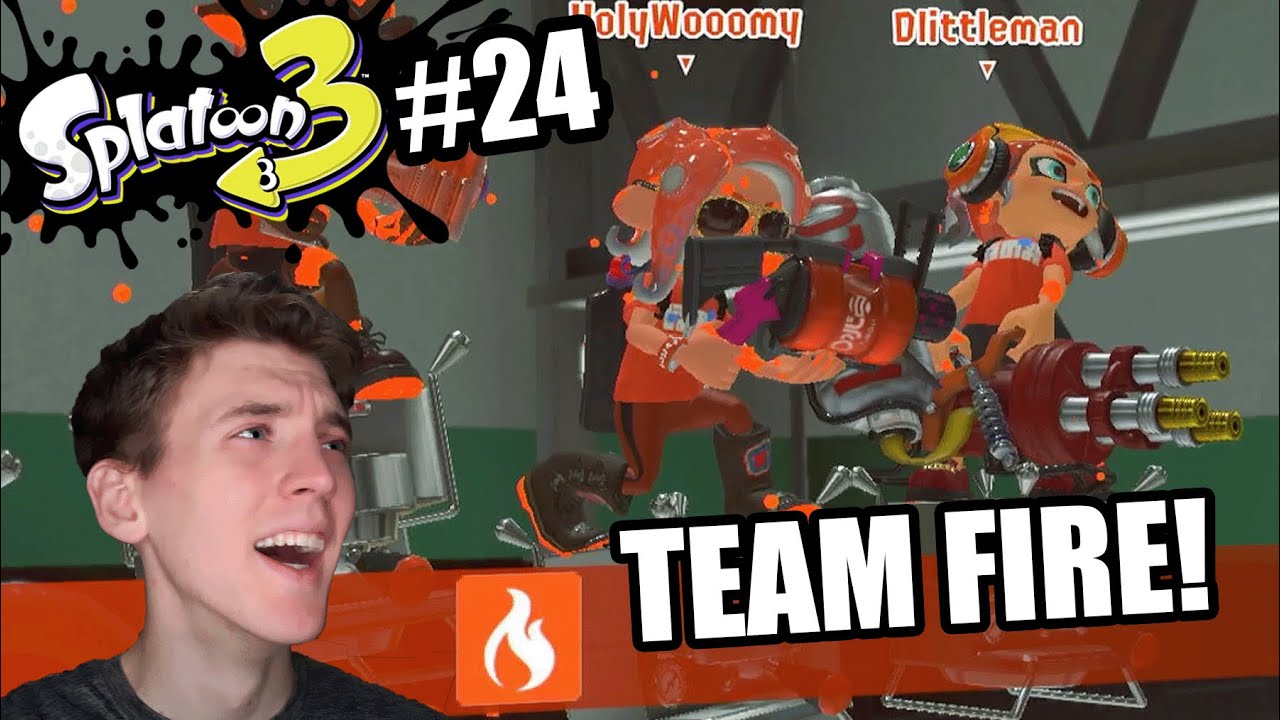 Fire Vs. Water Vs. Grass Splatfest! - Splatoon 3 Gameplay #24 - YouTube