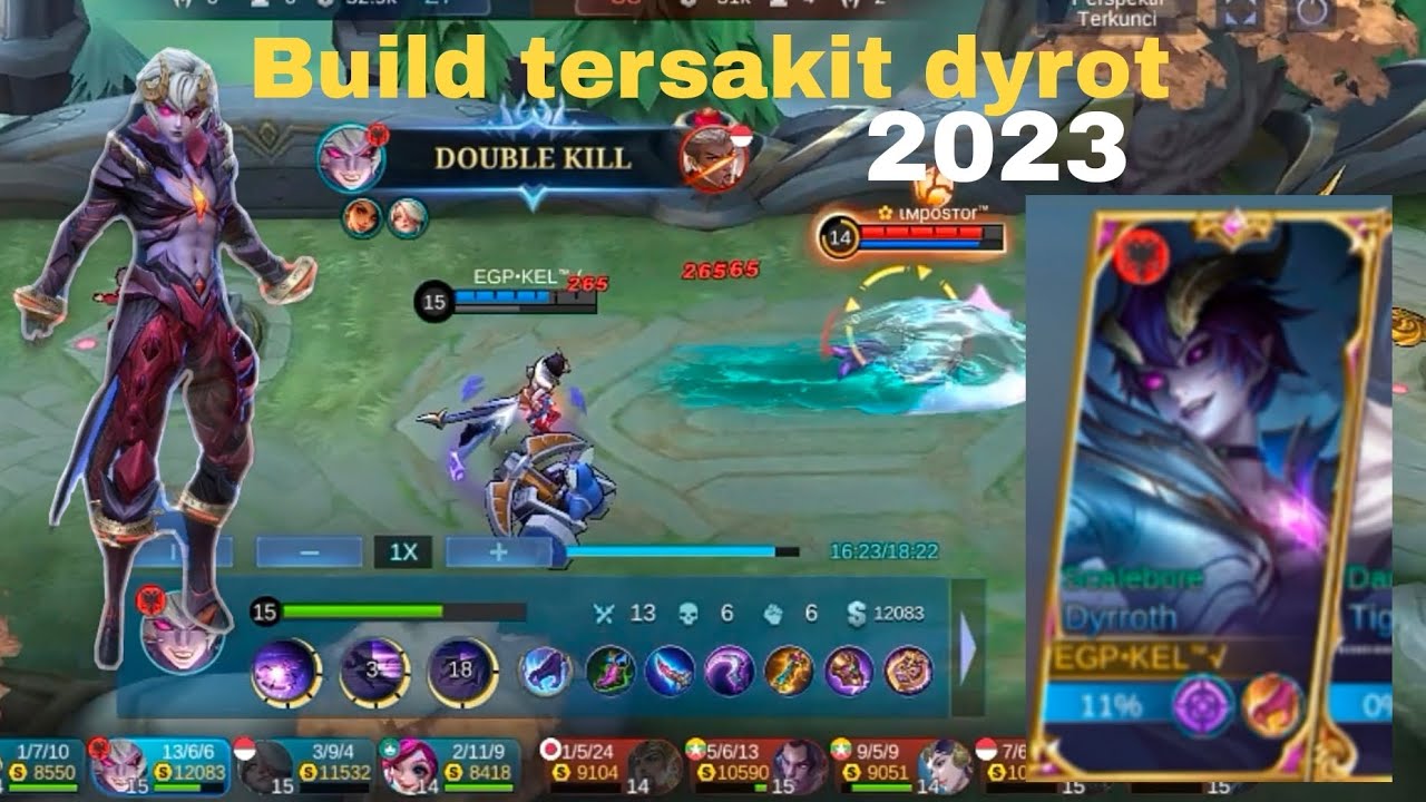 Build Tersakit Dyrot Auto Win - YouTube