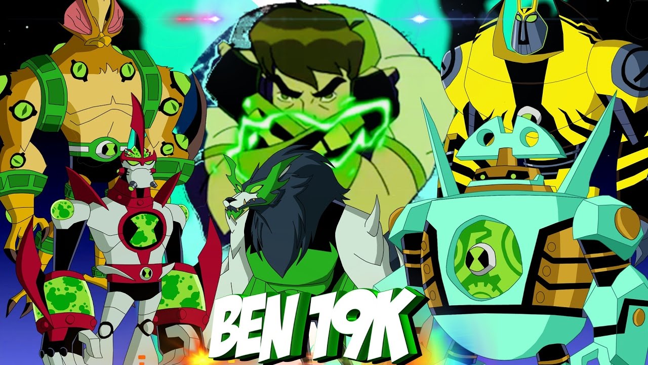 ESPECIAL BEN 19.000 TODOS LOS ALIENS | BIOMNITRIX PARTE 19 ...