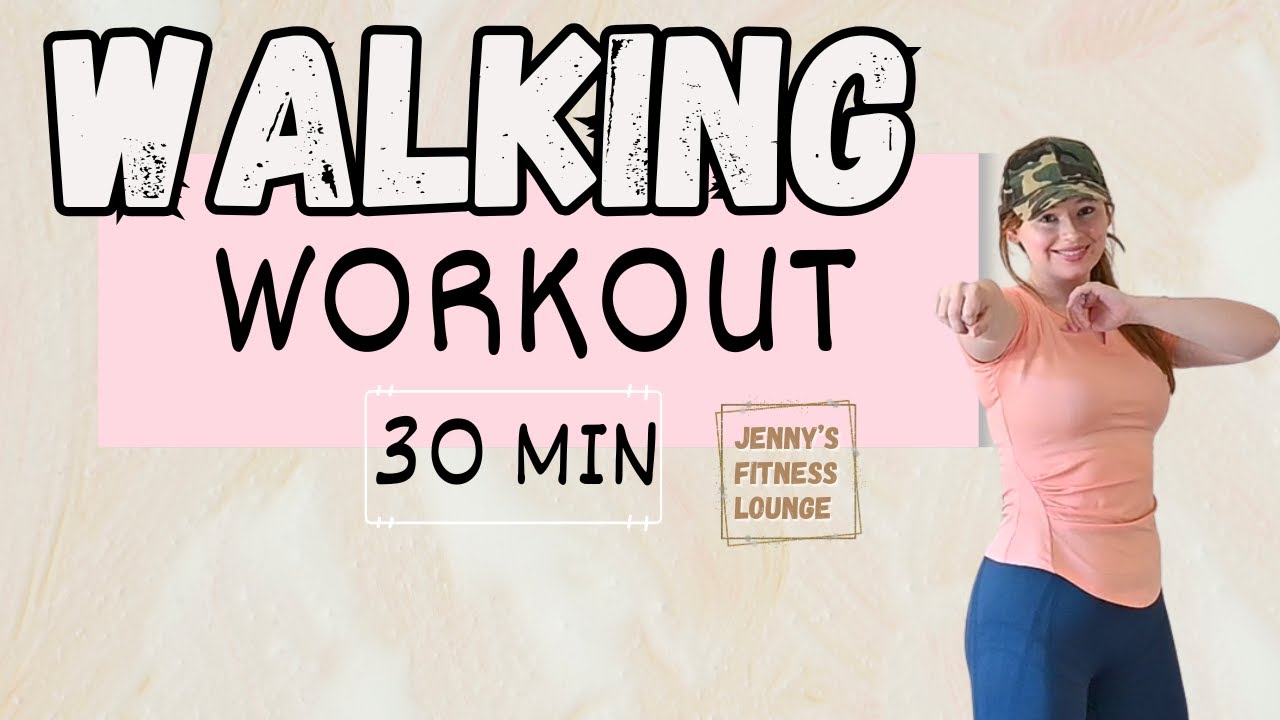 30 MIN WALKING WORKOUT - walk at home //4,000 steps - YouTube
