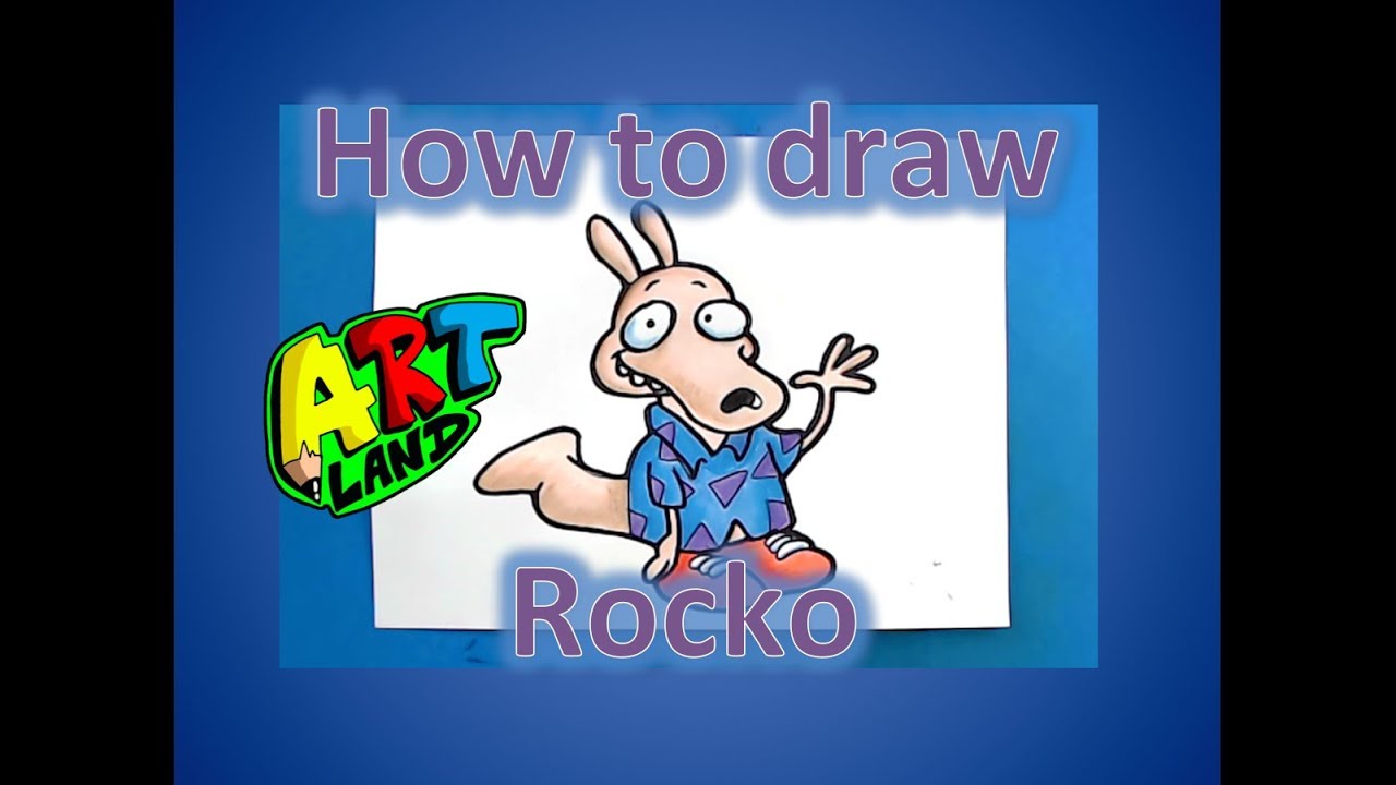How to draw Rocko - YouTube