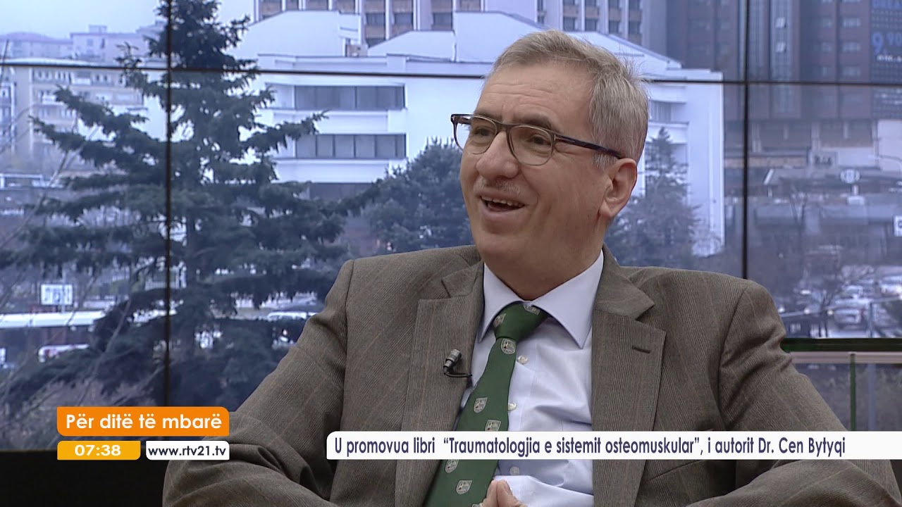 U promovua libri ''Traumatologjia e sistemit osteomusklar'' , i autorit ...
