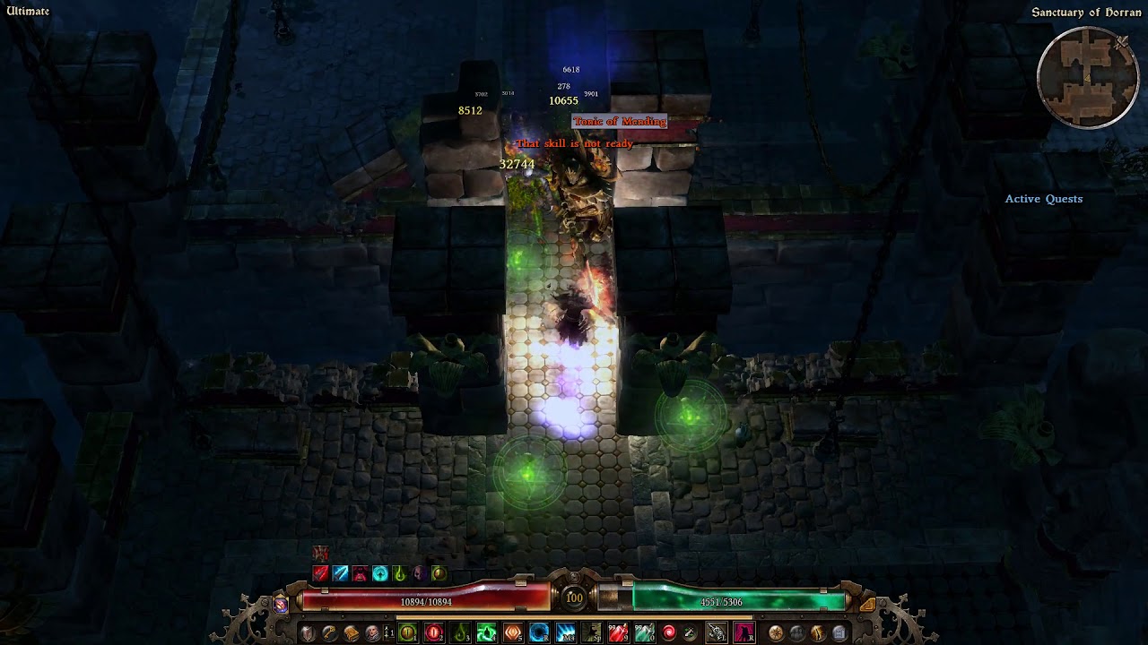 Grim Dawn FG 1.1.2.2 - 'Dreeg's Evil Eye' Warlock (Sanctuary of Horran ...
