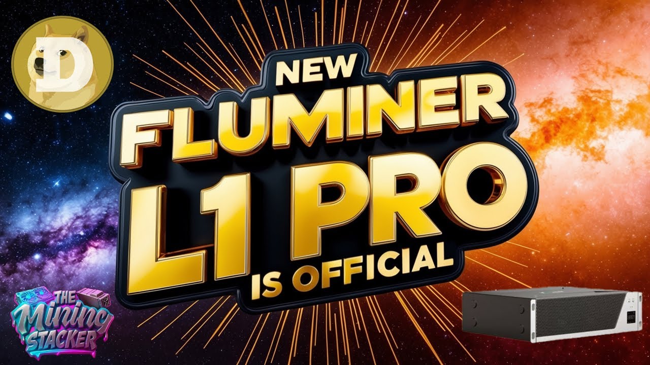 NEW Fluminer L1 PRO Scrypt / Doge ASIC Home Miner Is Here! Lets See The Specs & See How It ...
