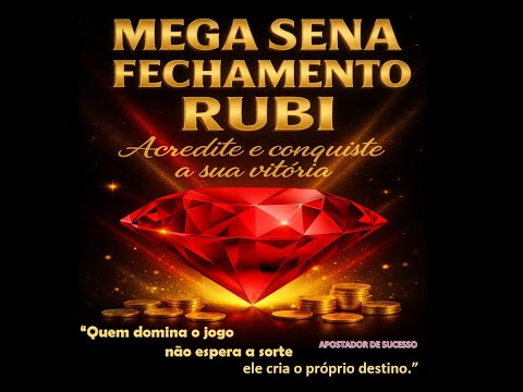 MEGA SENA FECHAMENTO RUBI