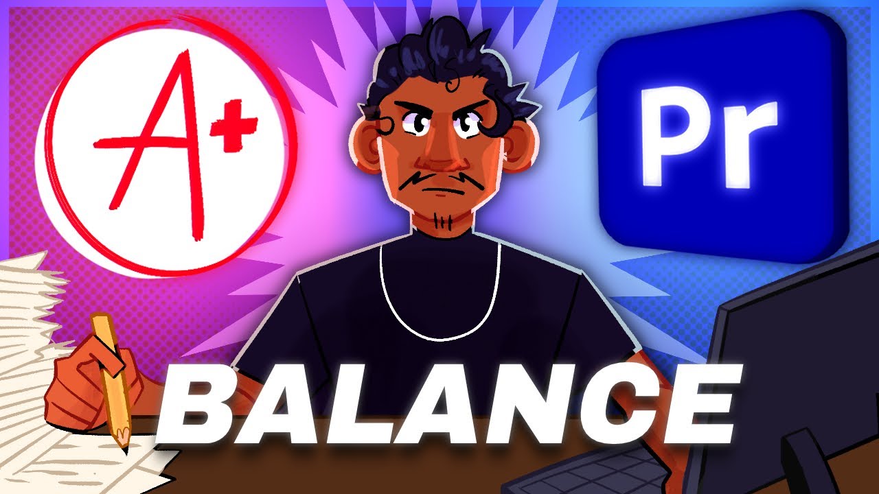 How To Balance Video Editing With School - YouTube