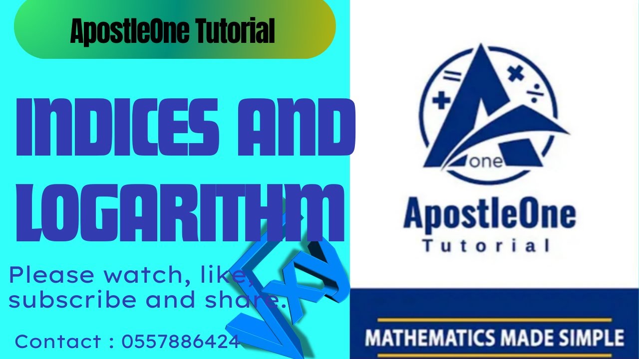 Lecture 4| THE LAWS OF LOGARITHM| PROOFS AND EXAMPLES| #maths # ...