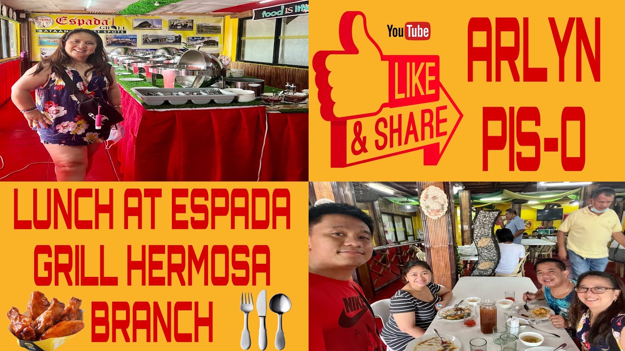 LUNCH AT ESPADA GRILL HERMOSA BRANCH 🍱🍱🍱 - YouTube