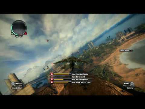 Just Cause 2 Fighter Jet Assault on Military Harbor - YouTube