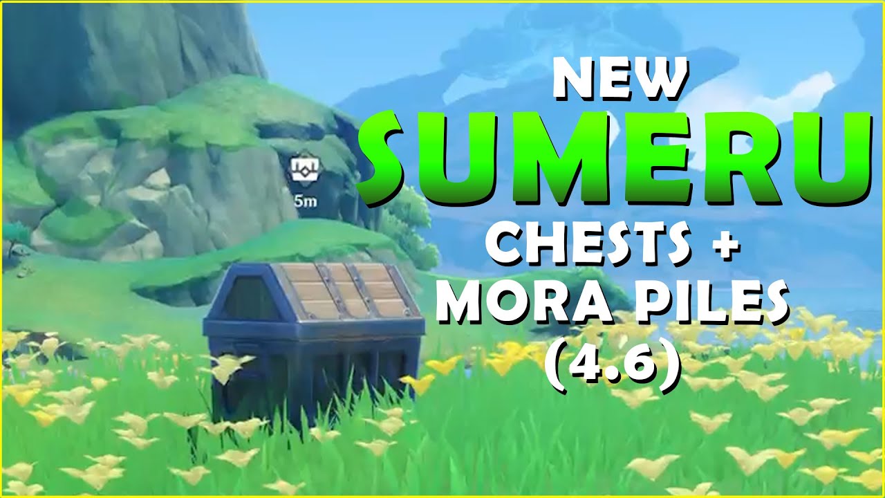 NEW Sumeru Chests + Mora Piles in 4.6 | Genshin Impact - YouTube