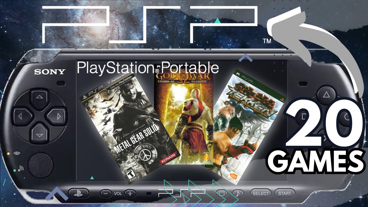 20 Sony ⚫PSP games | The BEST portable console? - YouTube