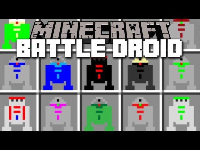 Cañonera Droide De Minecraft Star Wars Hailfire Droid (Compact