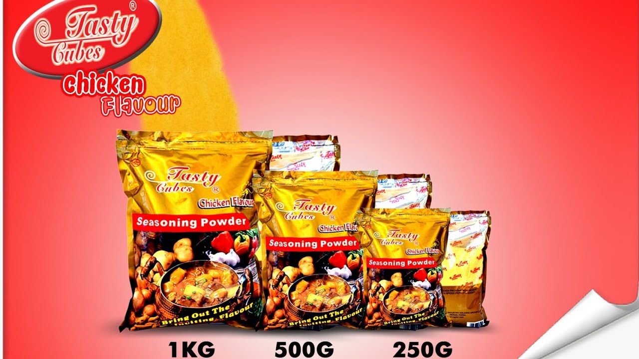 Tasty Cubes Chicken Flavour - YouTube