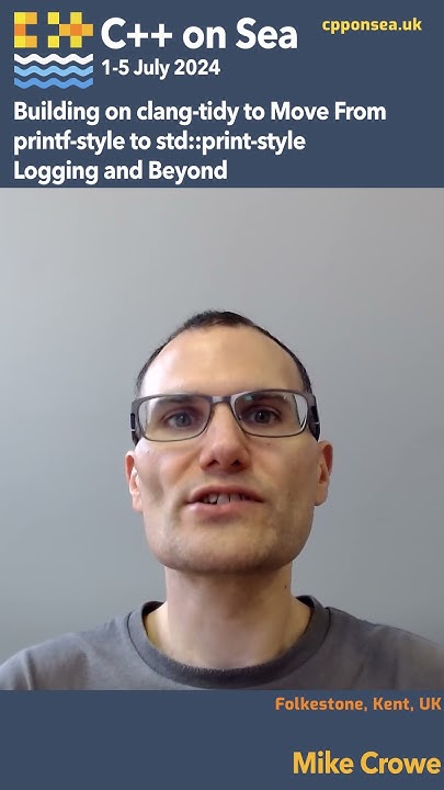 Talk Preview: Building on clang-tidy: move from printf-style to std::print-style logging - #cpp ...