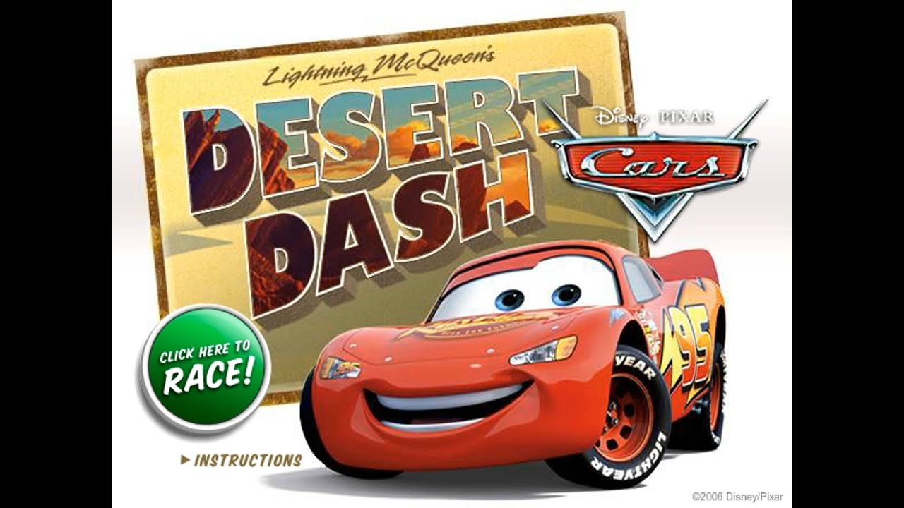 Cars: Lightning McQueen's Desert Dash - YouTube