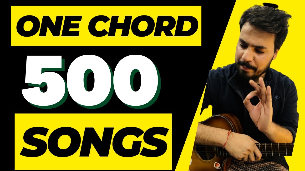 One Chord Songs Guitar Lesson by S S Monty - Easy Chord Songs on Guitar ...