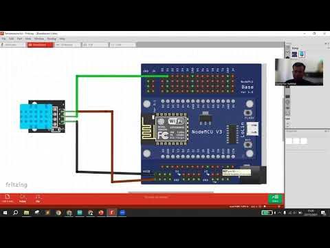Mendeteksi Suhu dan Kelembaban dengan ESP8266 dan DHT11 - YouTube