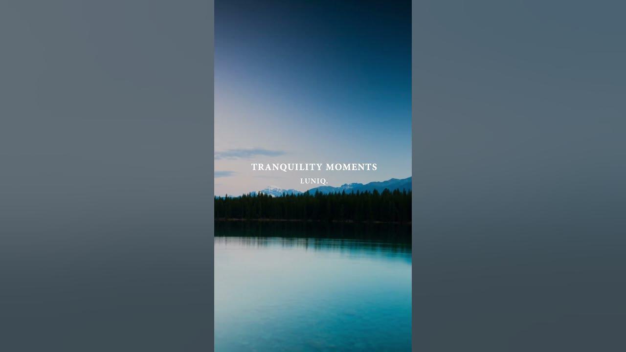 OUT NOW!! LUNIQ - Tranquility Moments - YouTube