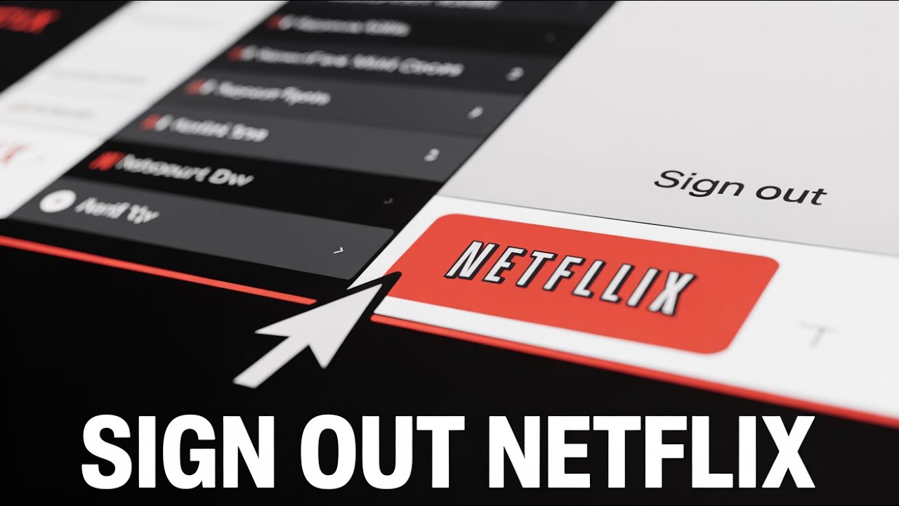How to Sign Out of Netflix on TV (All Smart TVs – Step by Step) - YouTube