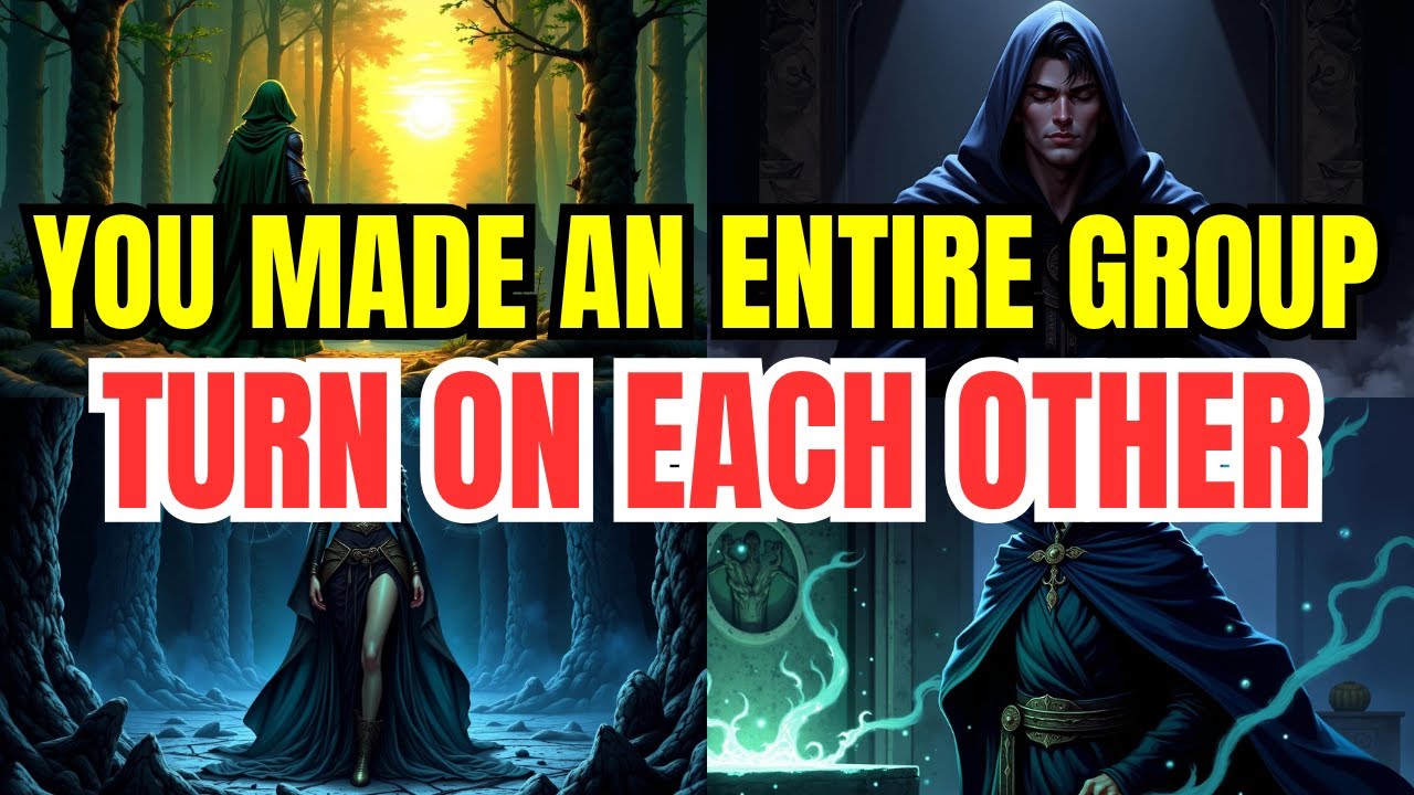 CHOSEN ONE, U MADE ENTIRE GROUP TURN ON EACH OTHER; THE RINGLEADER IS ...