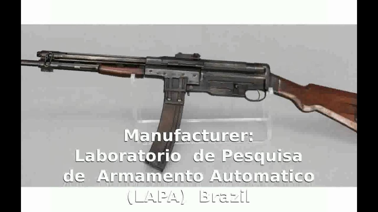 LAPA FA-03 (Fusil de Assalto Modele 03) Prototype Assault Rifle (1985 ...