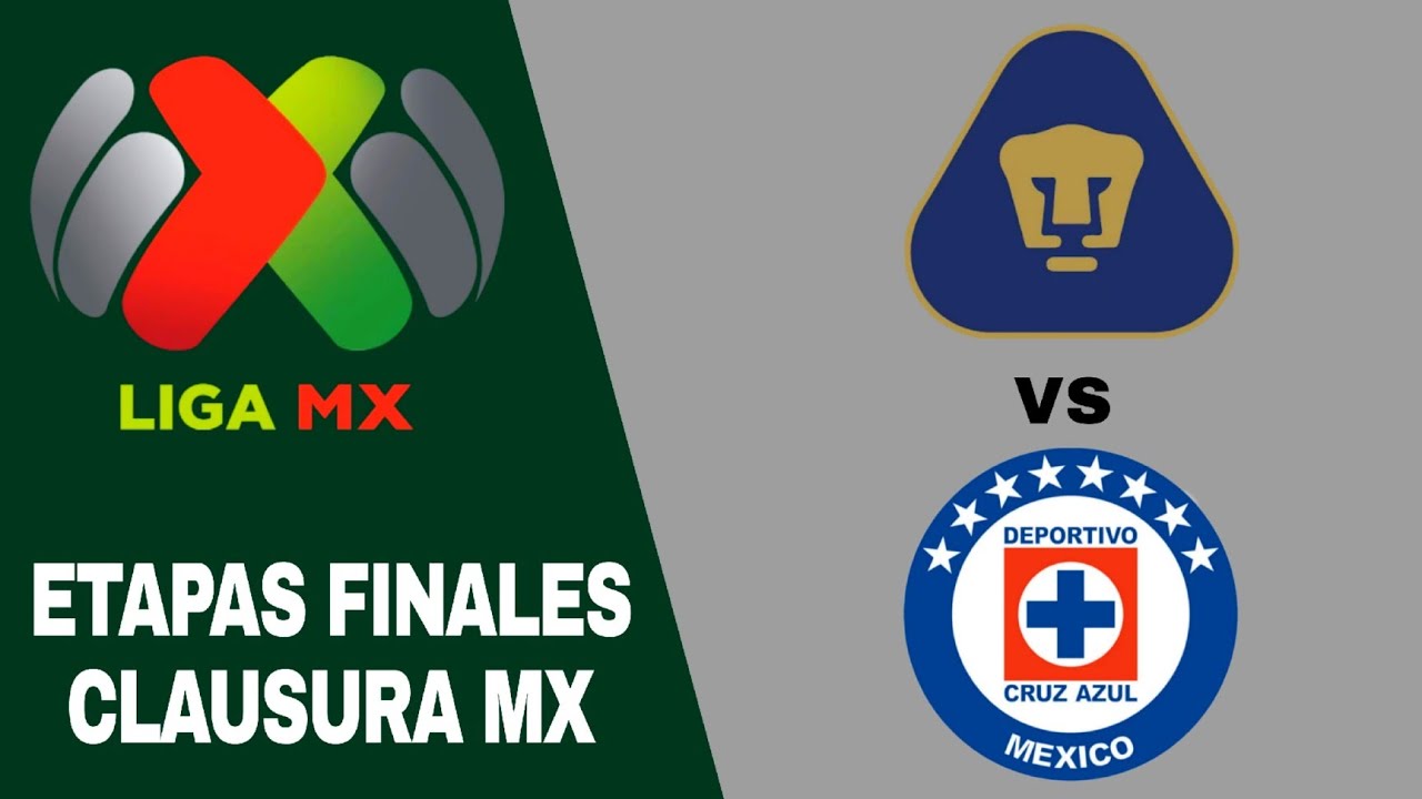 Pumas UNAM vs Cruz Azul en vivo ETAPAS FINALES CLAUSURA MX - YouTube