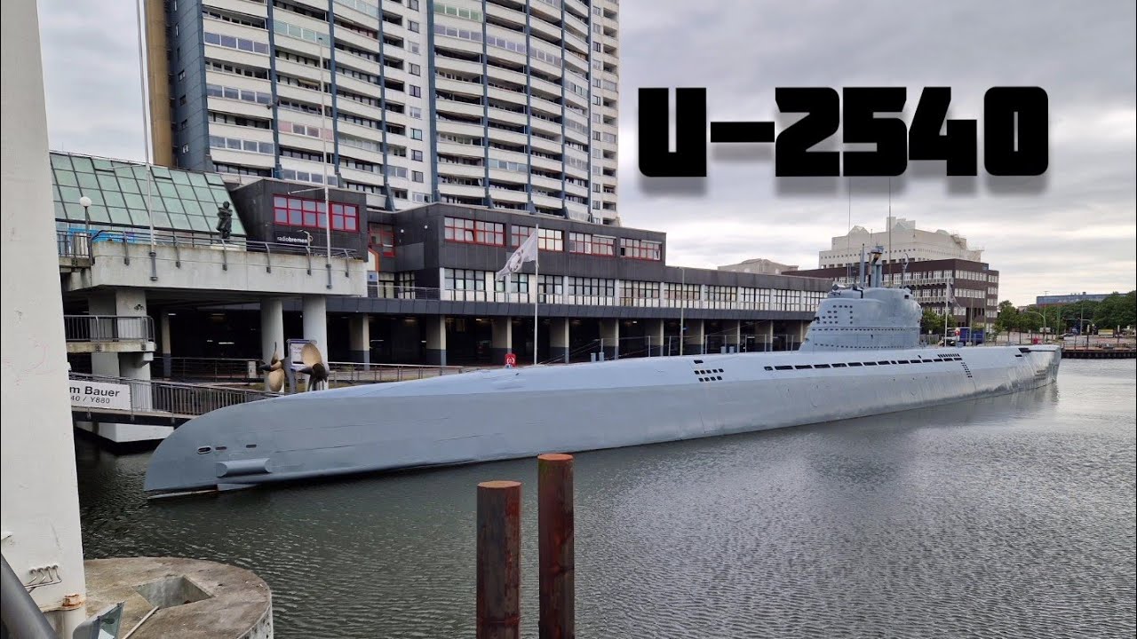 Inside U-2540 German WW2 U Boot, Bremerhaven - YouTube