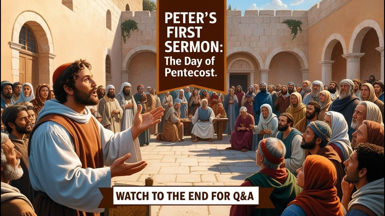 Peter's First Sermon: The Day of Pentecost - YouTube
