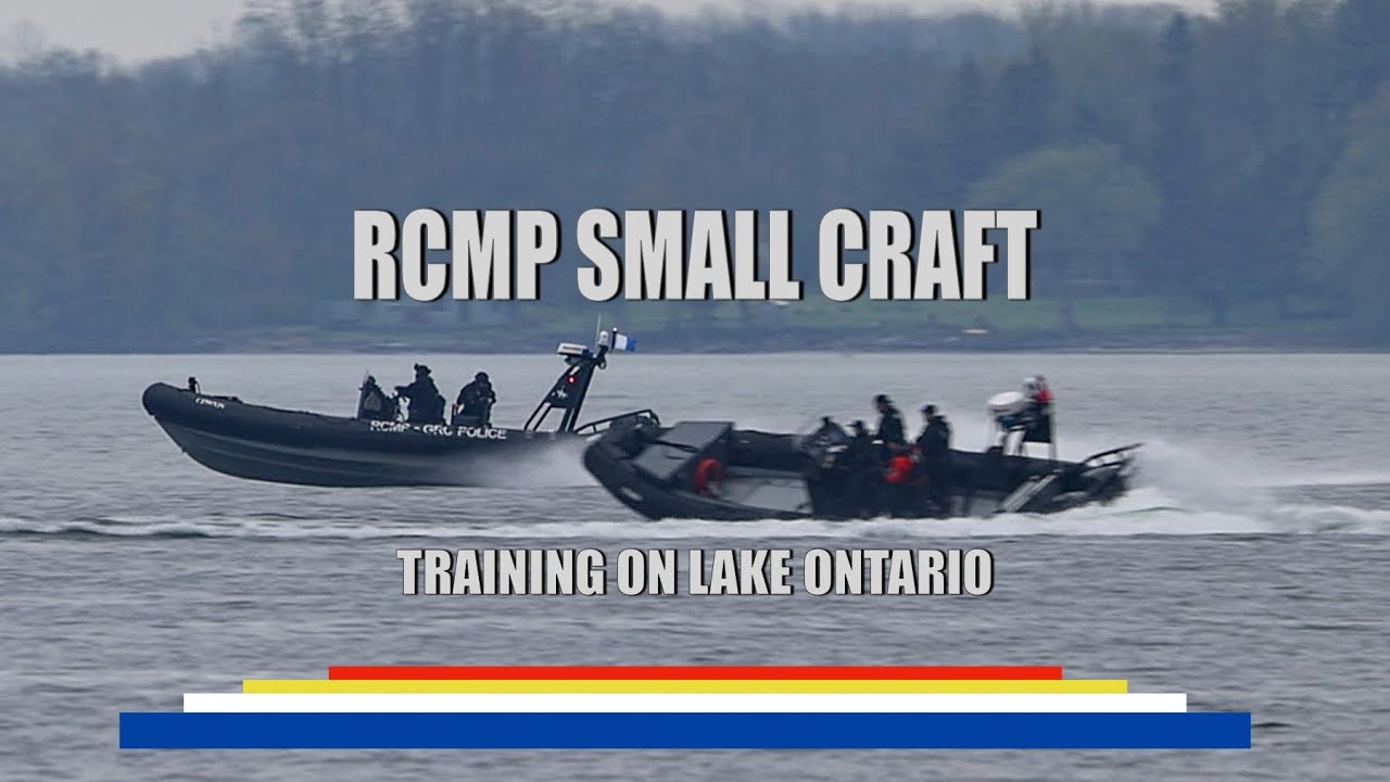 RCMP Small Craft training on Lake Ontario 4K - YouTube