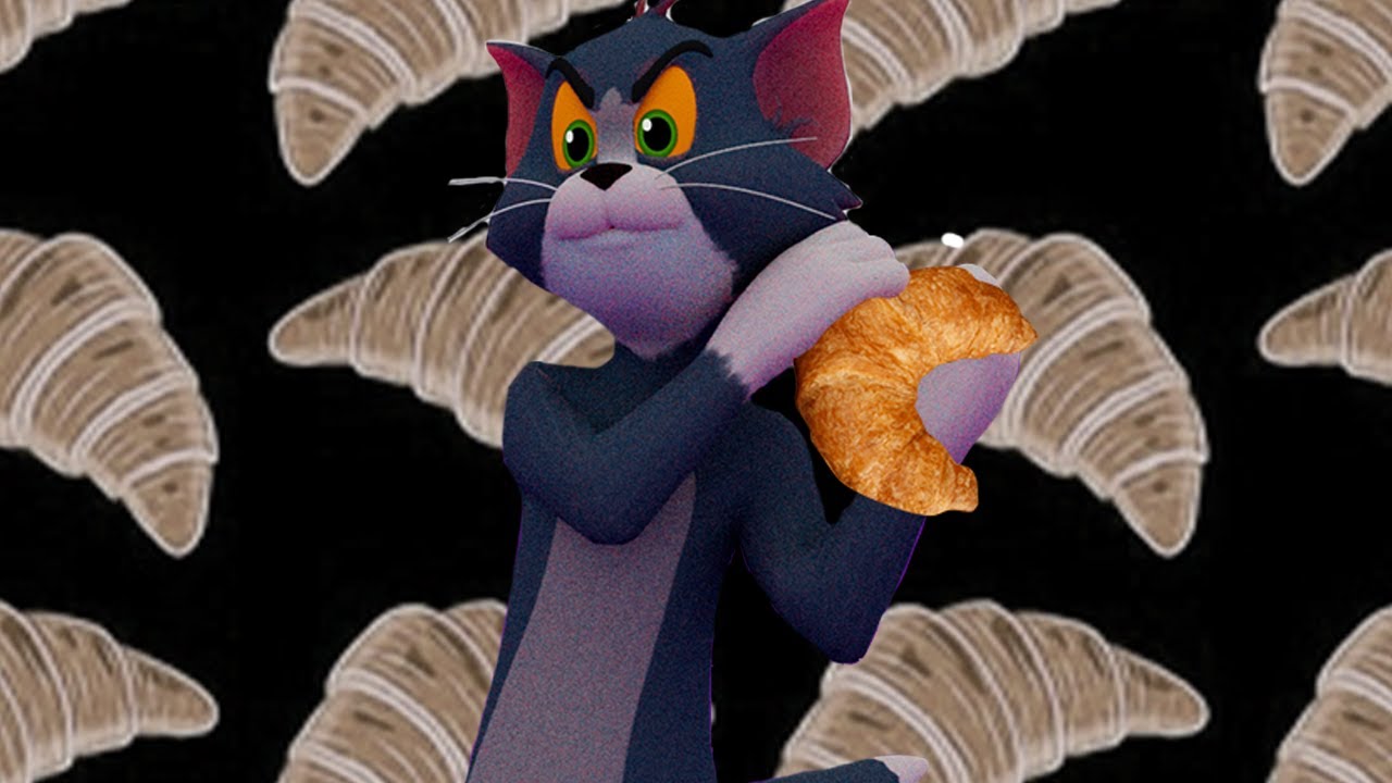 Tom shooting croissants out of his hands - YouTube