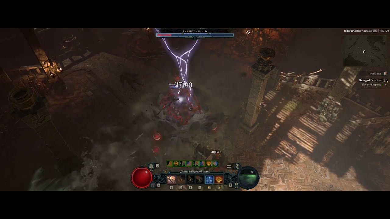 D4 Druid - Nature's Fury Bear: Butcher Face Tank - YouTube