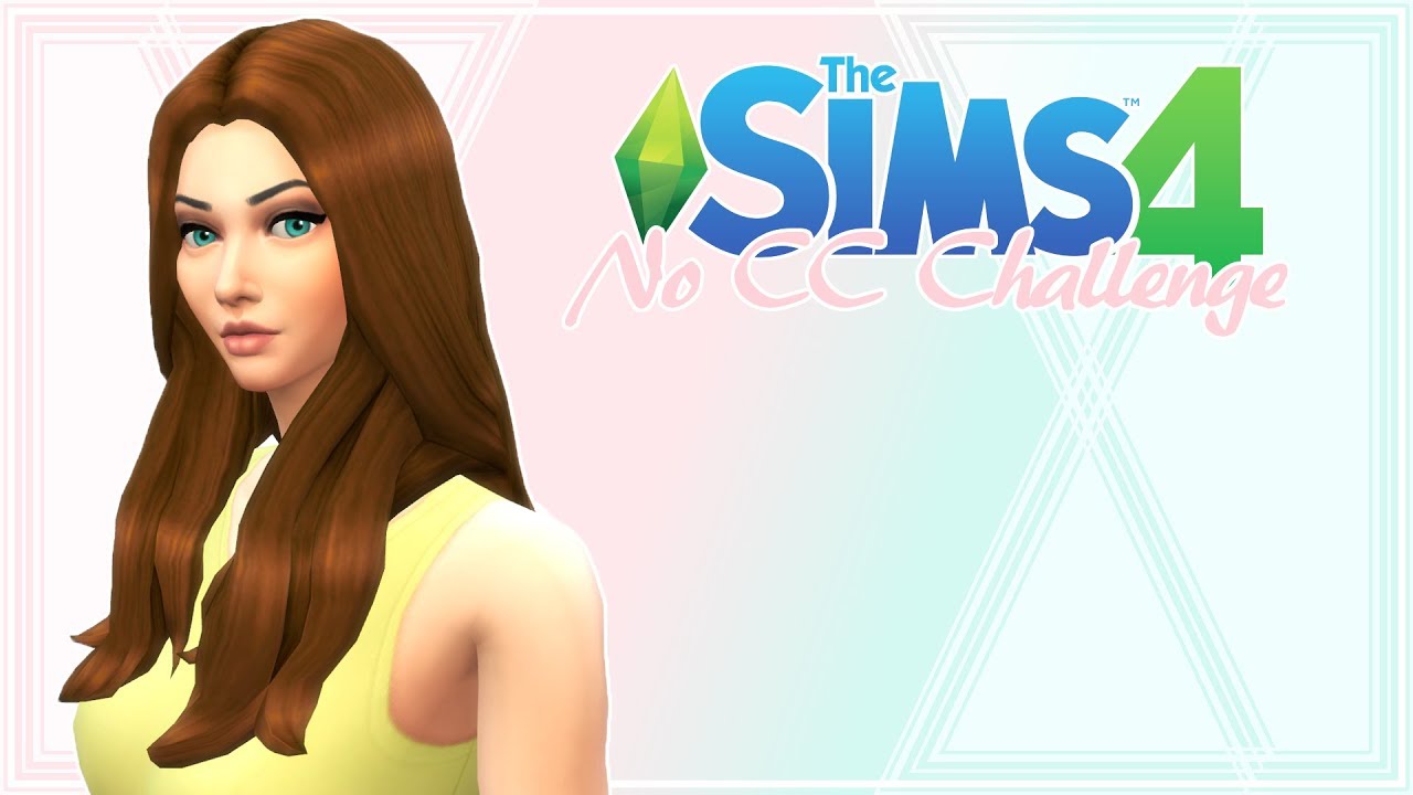 The Sims 4: Create A Sim | No CC Challenge - YouTube