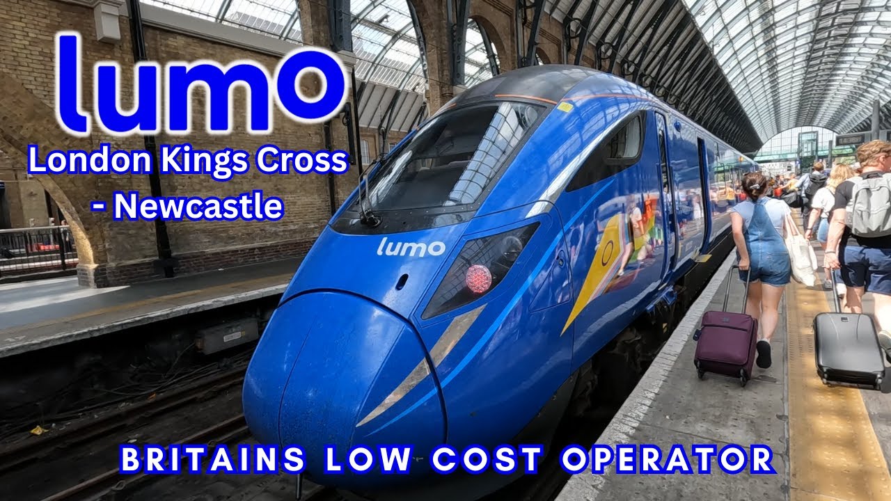 Travel Day on LUMO Trains - London Kings Cross to Newcastle - YouTube