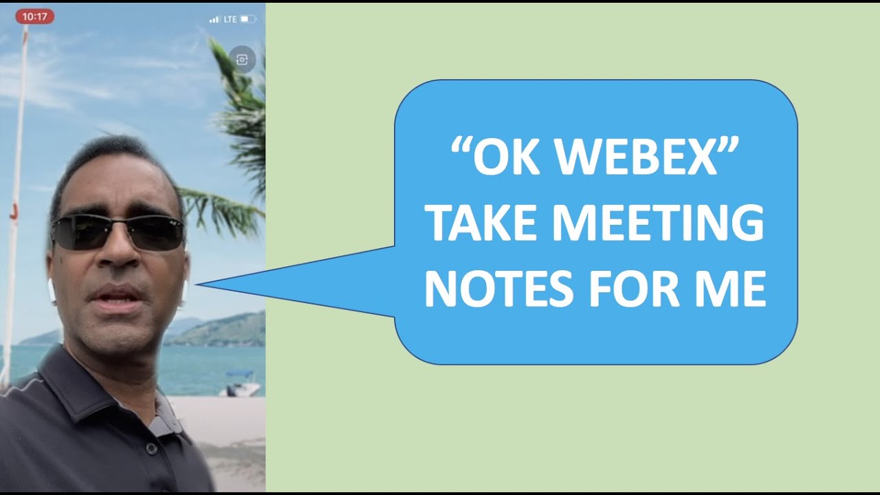 See How Webex can Use AI to take Notes - YouTube