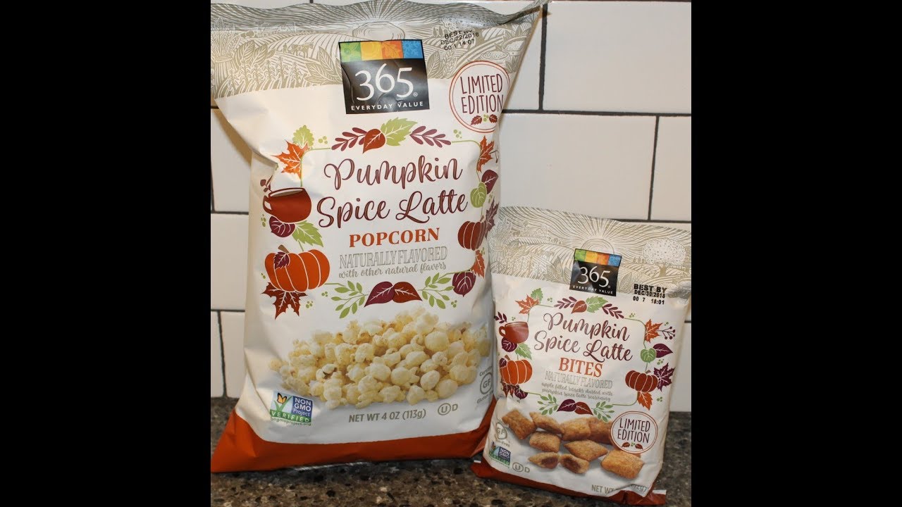365 Everyday Value (Whole Foods): Pumpkin Spice Latte Popcorn & Pumpkin ...