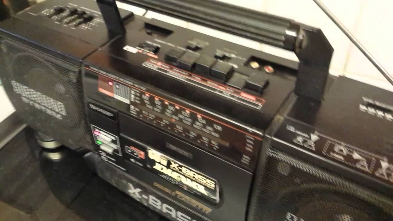 Sharp Boombox - YouTube