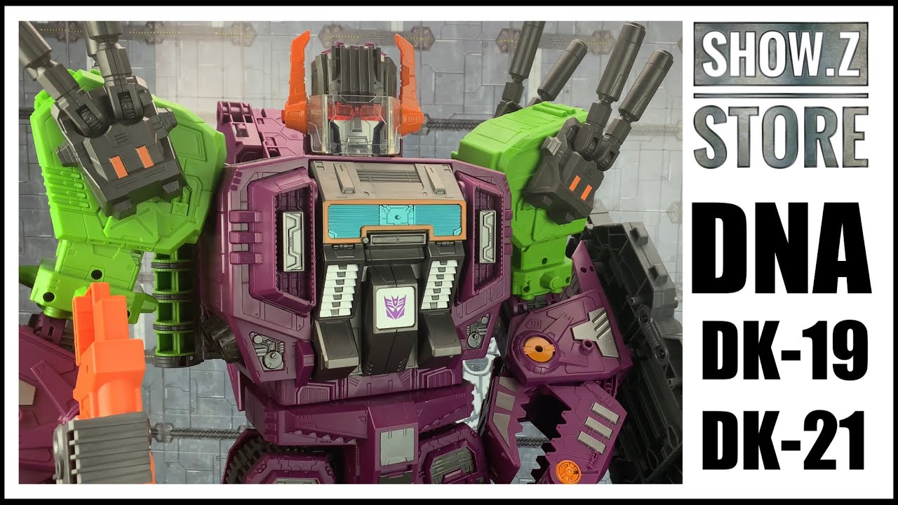 DNA Design DK-19 DK-21 Transformers Earthrise Titan SCORPONOK Upgrades ...