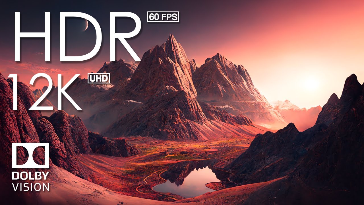 12K HDR 60FPS DOLBY VISION - SPECTACULAR SCENIC VISTAS - ELEVATED VIEW ...