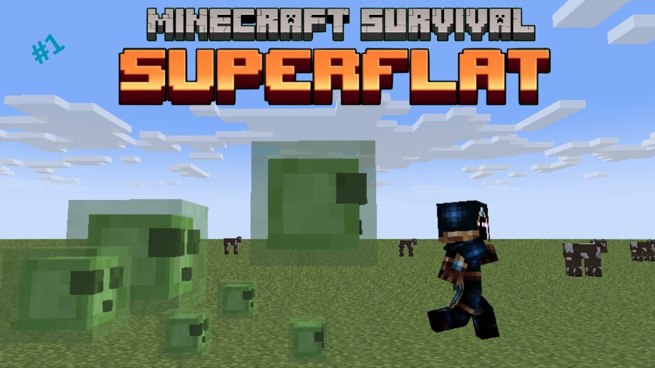 I Survived 0 Days in a SUPERFLAT Minecraft! #minecraft #superflat #me # ...