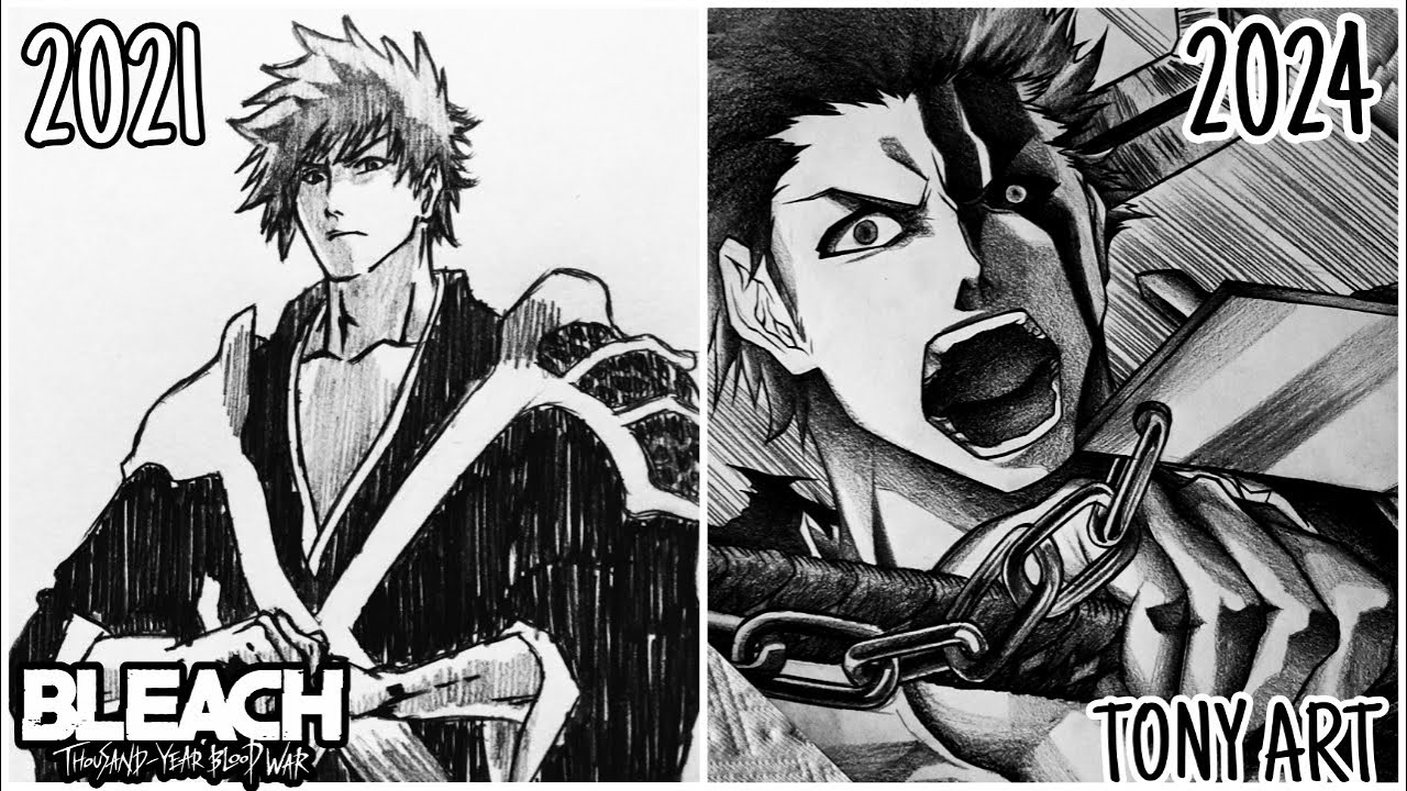 How to Draw Ichigo Kurosaki's New Bankai Form - Bleach: Thousand-Year ...