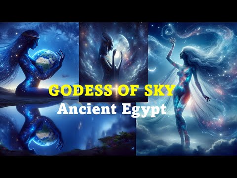 GODDESS of SKY. Historical Myth of Egypt’s Goddess. NUT. Feminine power ...