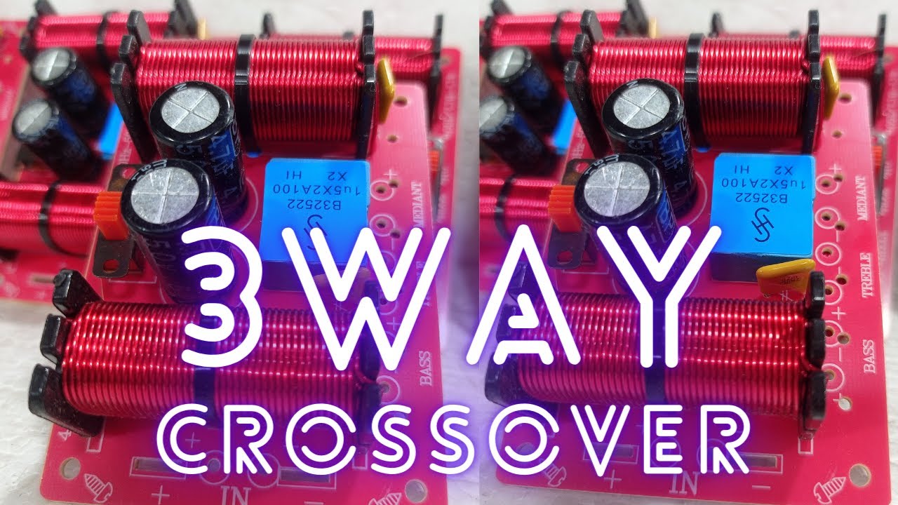 Imported high quality 3 way CROSSOVER FOR 3 WAY Tower box - YouTube