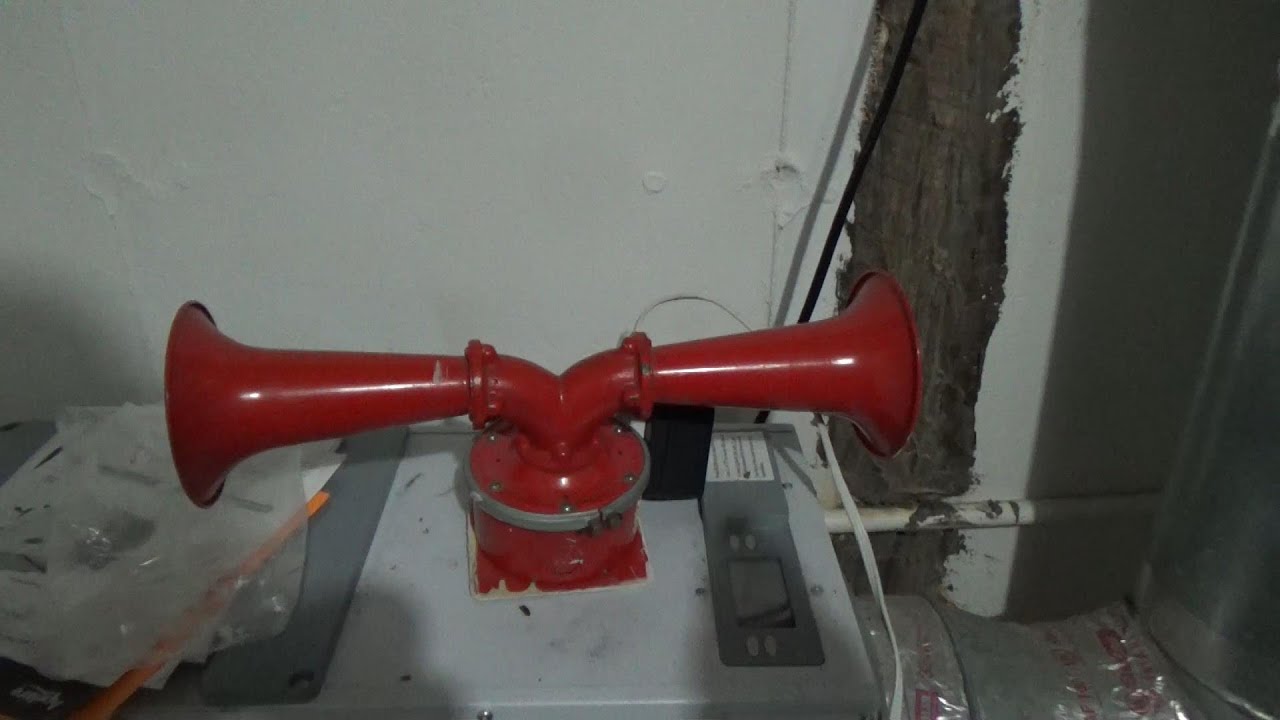 Simplex 4030-2B Dual Projector Vintage Fire Alarm Horn Sound Off For ...