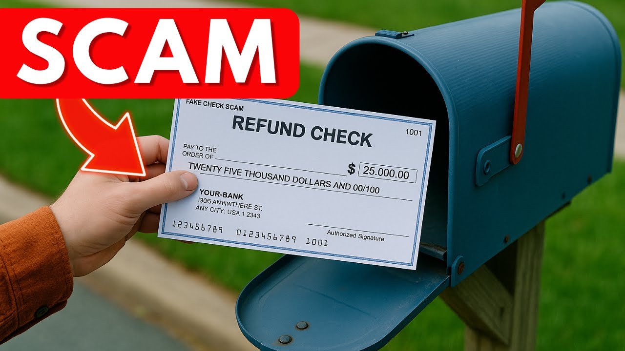 DEBIT CARD USERS BEWARE: FAKE REFUND CHECK MAIL SCAM IS SPREADING FAST ...