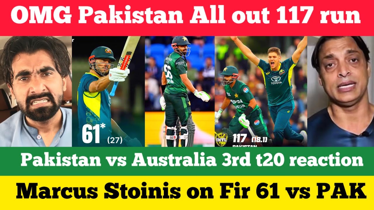 pakistan vs australia reaction | pak media on babar azam | marcus ...