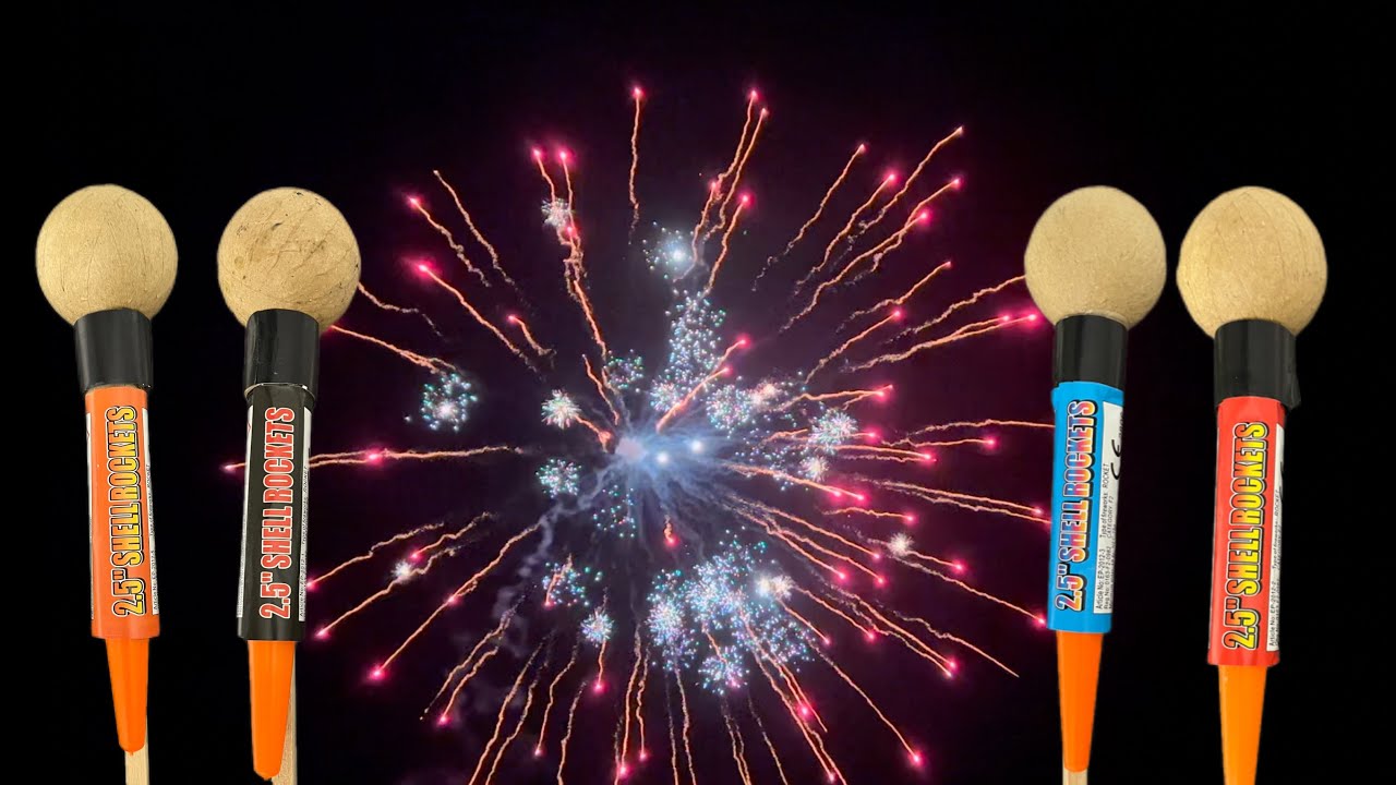 2.5" Full Loaded Raketter - Krudtkongen - YouTube