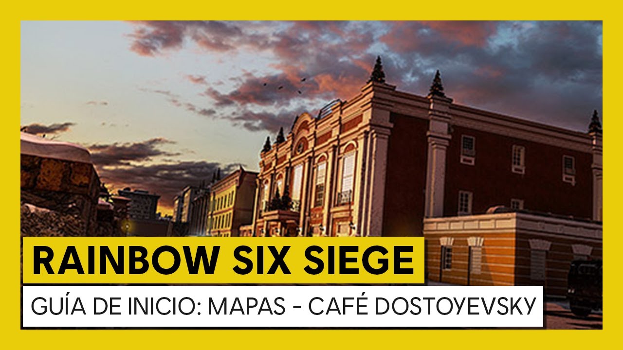 Rainbow Six Siege - Guía de inicio al mapa de Café Dostoyevsky - YouTube