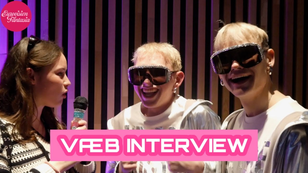 🇮🇸INTERVIEW WITH VÆB (ICELAND 2025) @ Nordic Eurovision Party - YouTube