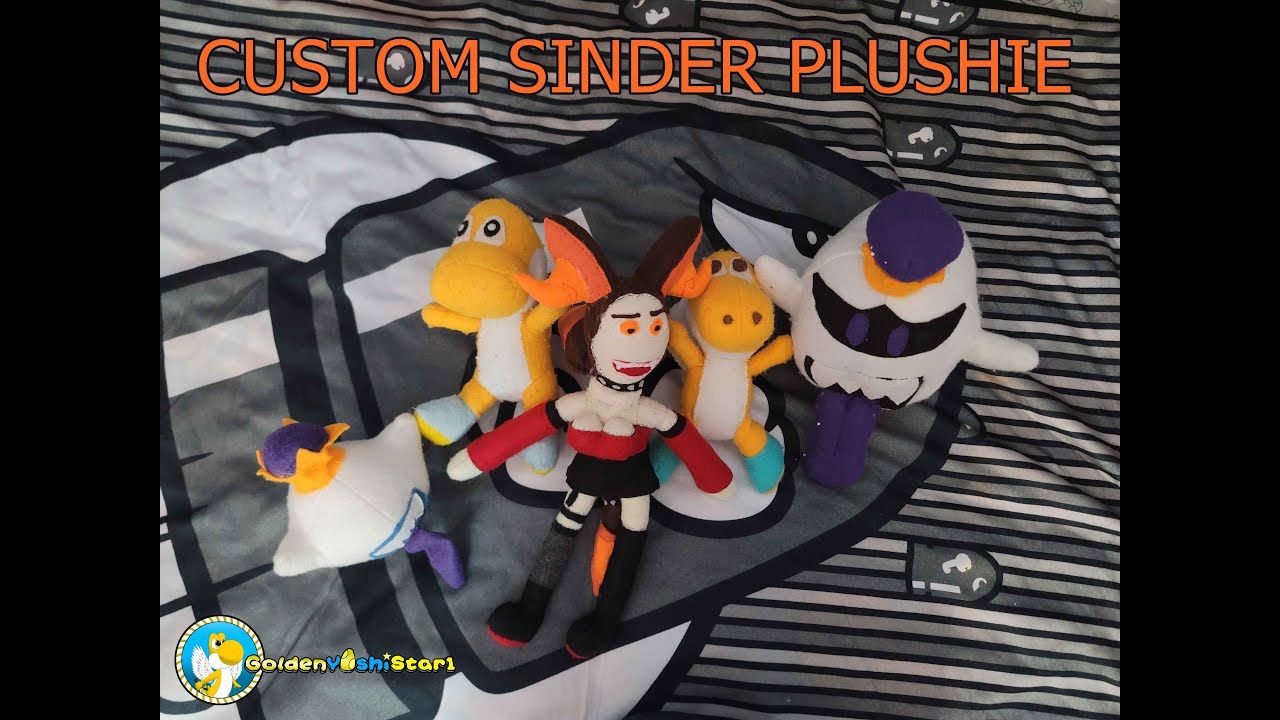 CUSTOM Sinder Plushie (Custom Vtuber Plushies) - YouTube