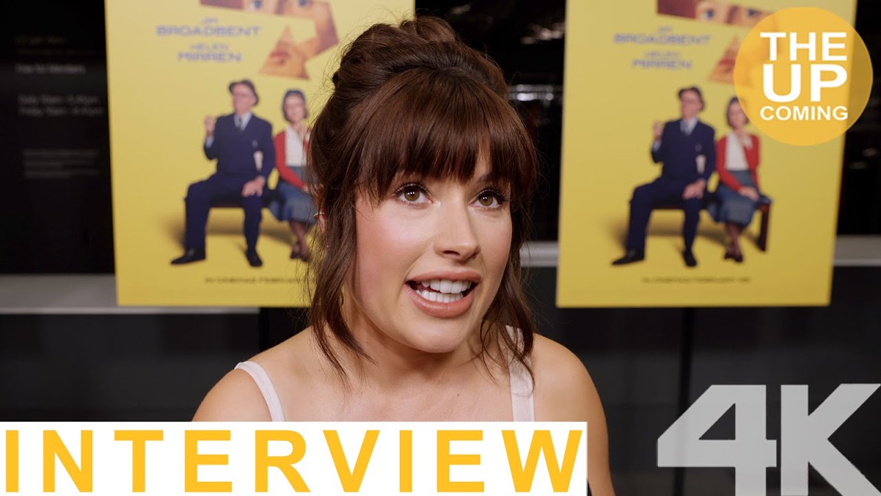 Aimée Kelly interview on The Duke at the National Gallery premiere in ...